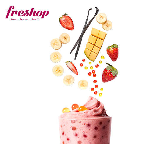 חנות החוויות של Cal - רשת FRESHOP-משקה בגודל M